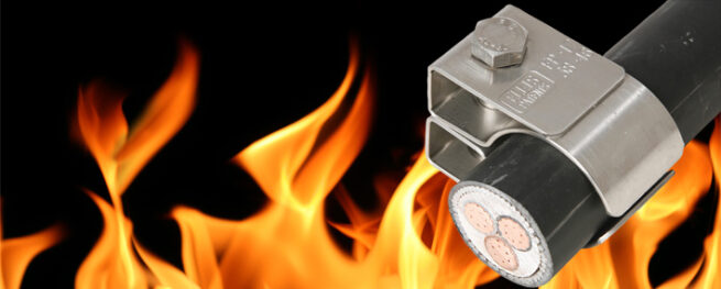 Fire Resistant Cleats for Fire Performance Cable - ETS Cable Components