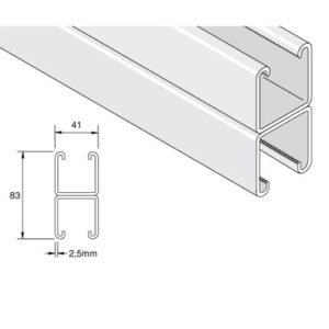 Back to Back Steel Channel - ETS Cable Components