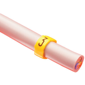 K Type Oval Cable Markers - 500 disc - ETS Cable Components