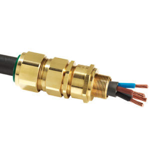 E1WF LSF Brass Flameproof (ATEX) Cable Glands - ETS Cable Components