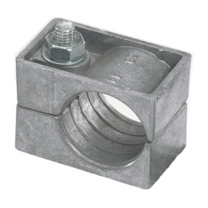 Aluminium Single Bolt Cable Cleats - ETS Cable Components