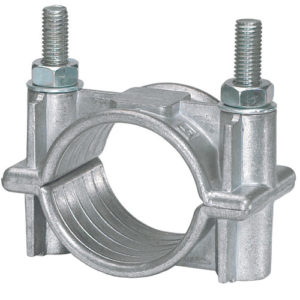 Aluminium Two Bolt Cable Cleats - ETS Cable Components