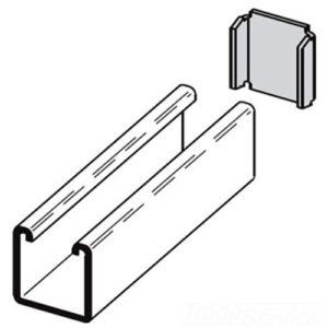 PVC Channel End Caps - ETS Cable Components