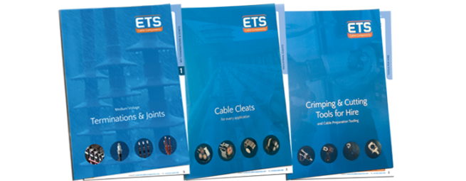 New Power Cable Accessories Brochures - ETS Cable Components