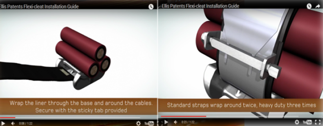 New Ellis FlexiCleat Installation Video Guide - ETS Cable Components