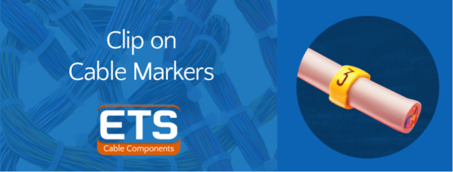 Our Collection Of Clip-On Cable Markers - ETS Cable Components