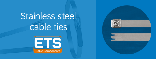 Order Stainless Steel Cable Ties In Packs Of 100 - ETS Cable Components